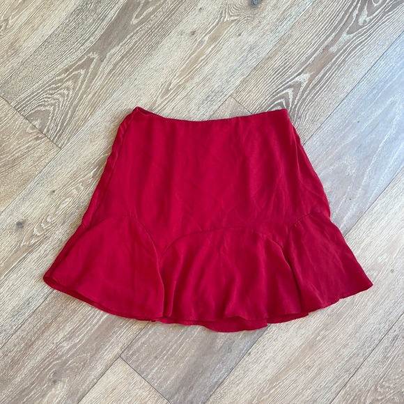 Francesca's Collections | Skirts | New Red Skirt From Francescas ...